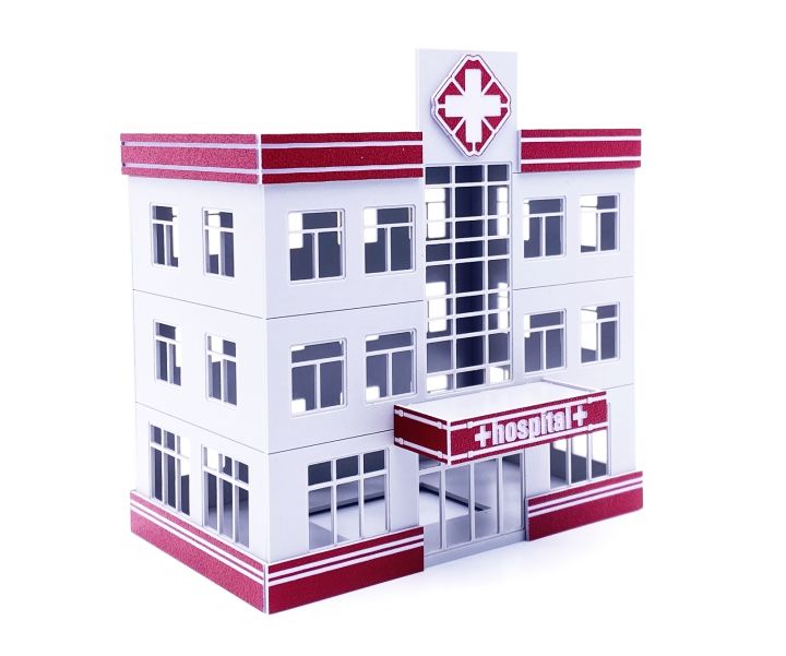 1/64 1/87 Miniature Building - Hospital | Lazada