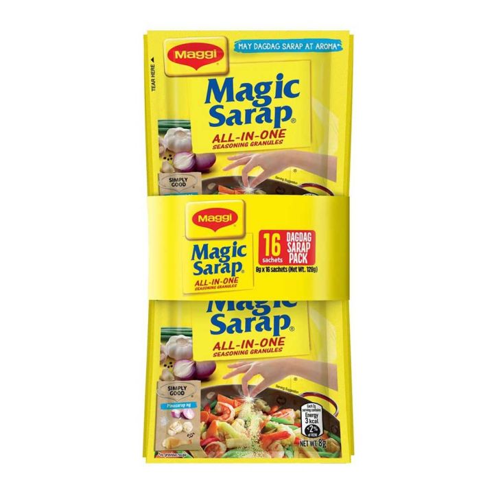 Maggi Magic Sarap All-In-One Seasoning Granules 8g Pack of 16 | Lazada PH