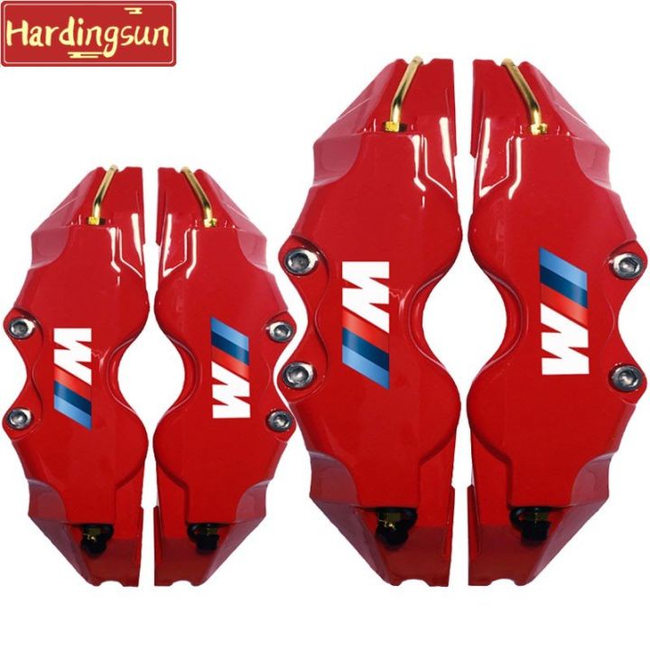 Hardingsun 4PCS ABS Car Disc Brake Caliper Cover Plastic Sticker for BMW E46 E39 E90 E60 E36 F30 ...
