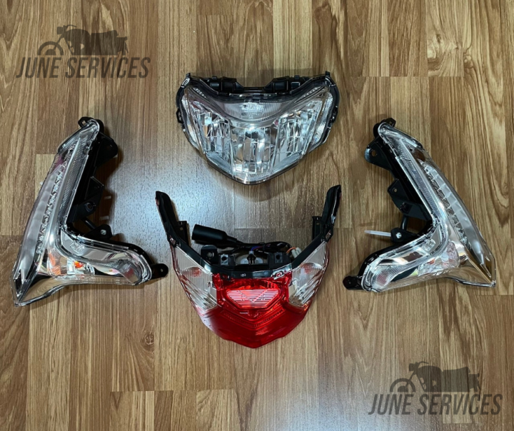 Wave 125 i LED (2018-2022) ชุดไฟ ไฟหน้า ไฟท้าย ไฟเลี้ยว | Lazada.co.th