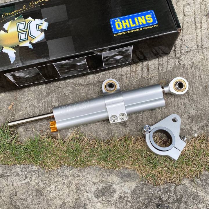 OHLINS Stabilizer Steering Damper with bracket Premium UNIVERSAL ...