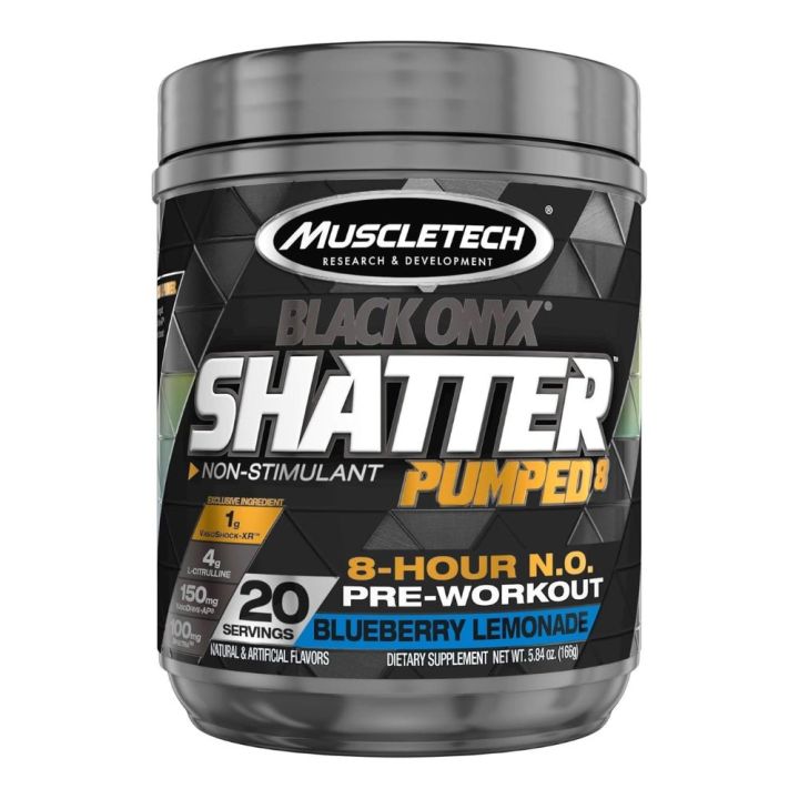 MuscleTech Shatter Pumped Non-Stimulant Pre-Workout 20srv | Lazada ...