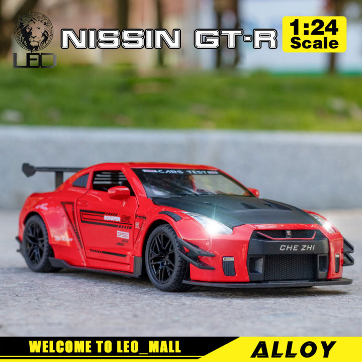 LEO 1:24 & 1:32 Nissan GTR R35 Skyline Ares Diecast Alloy Car Model Toy ...