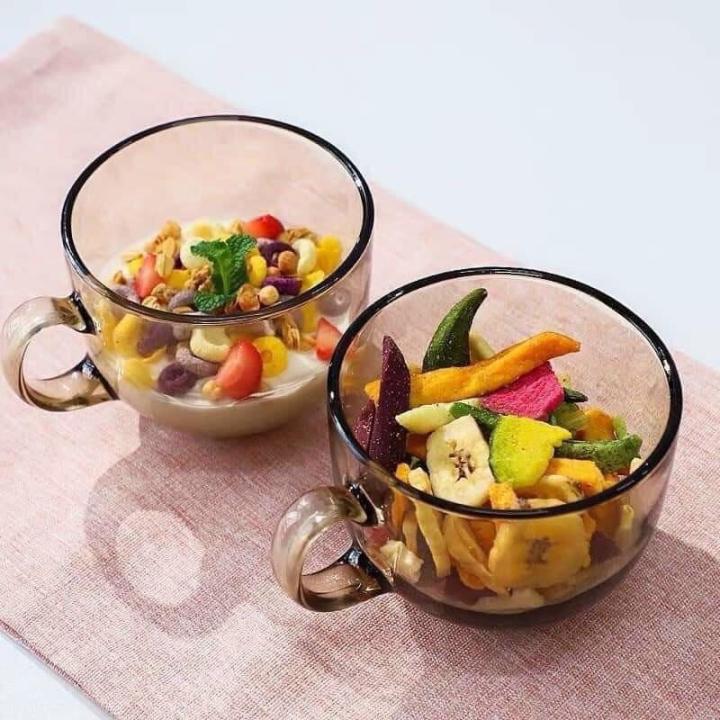 Bộ 2 Ly thuỷ tinh cao cấp màu hổ phách 440ml | Lazada.vn