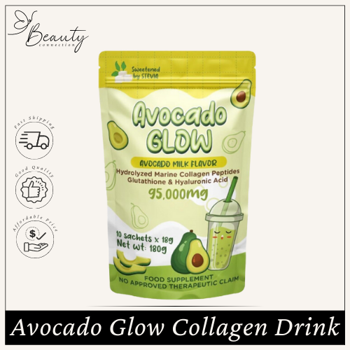 ORIGINAL Avocado Glow Collagen drink and Glutathione Drink | Avocado ...
