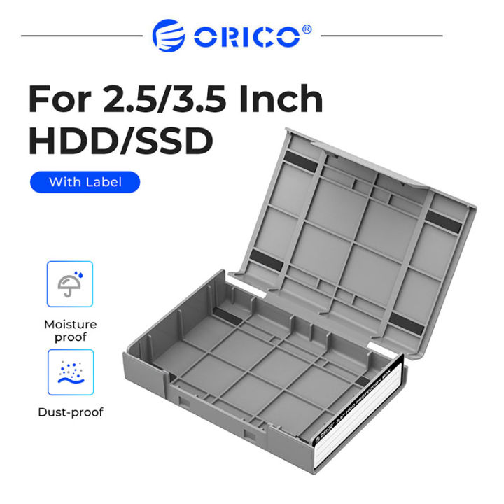 ORICO HDD Waterproof Protection Box, 3.5-Inch External Storage Box ...