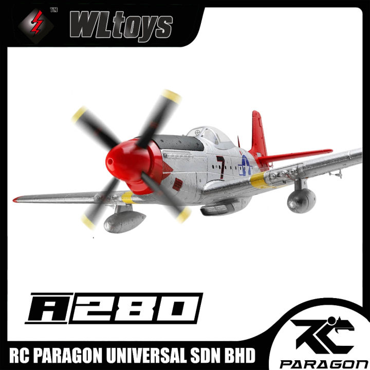 Wltoys XK A280 RC Plane 6G Glider Airplane Brushless Coreless 3D Stunt ...