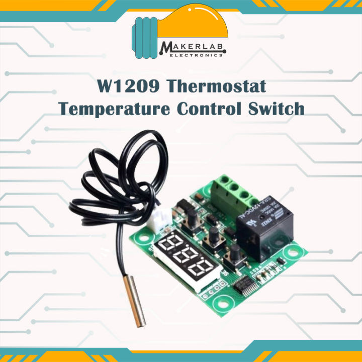 W1209 Thermostat Temperature Control Switch | XH-W1219 Dual LED Display ... W1209 Thermostat Temperature Control Switch | XH-W1219 Dual LED Display ...