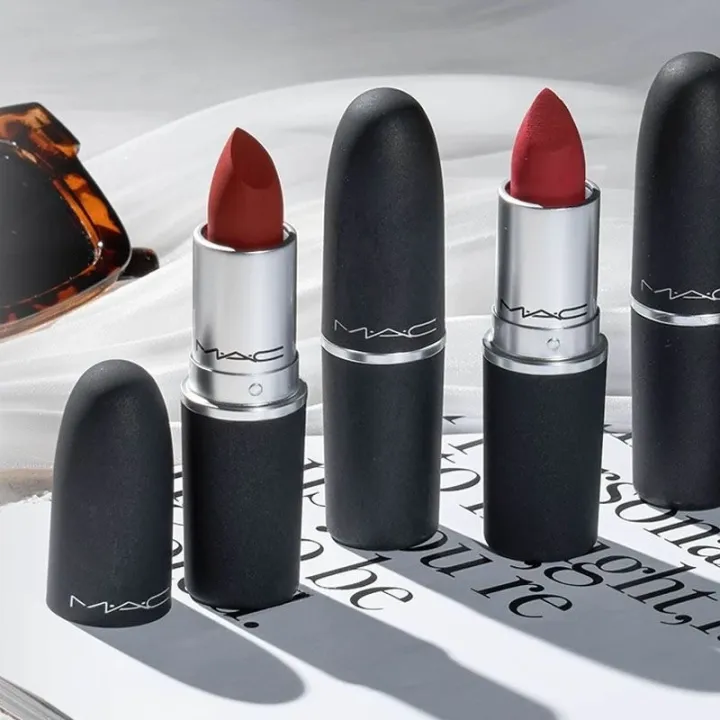 ของแท้ Mac Powder Kiss Lipstick 3g #602 #707 #646 #707 #662 Lip MAC ...