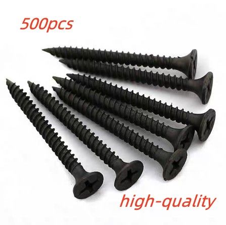 TOLO 500pcs Gypsum Screw Black Screw For Wood and Metal Multi dimension ...