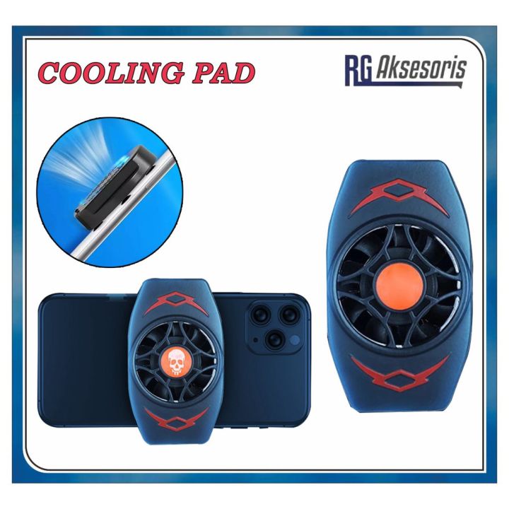 [LMR-Z] PENDINGIN HP COOLING PAD FAN / Cooler Pendingin Handphone ...