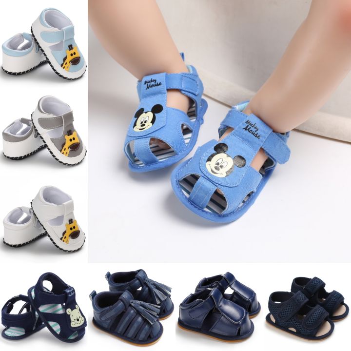 Baby shoes Non slip walking shoes in summer Baby sandals 0-18 months ...