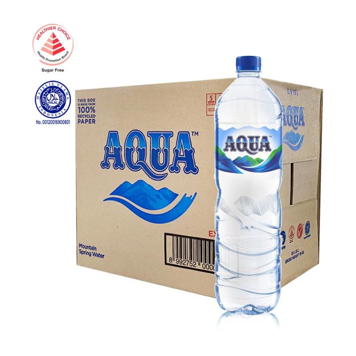 Aqua Mountain Spring Water 1.5L - Case | Lazada Singapore