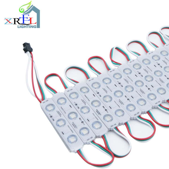 20PCS 12V WS2811 RGB LED Strip 5050 3 LED Dream Color LED Modules IP65 ...