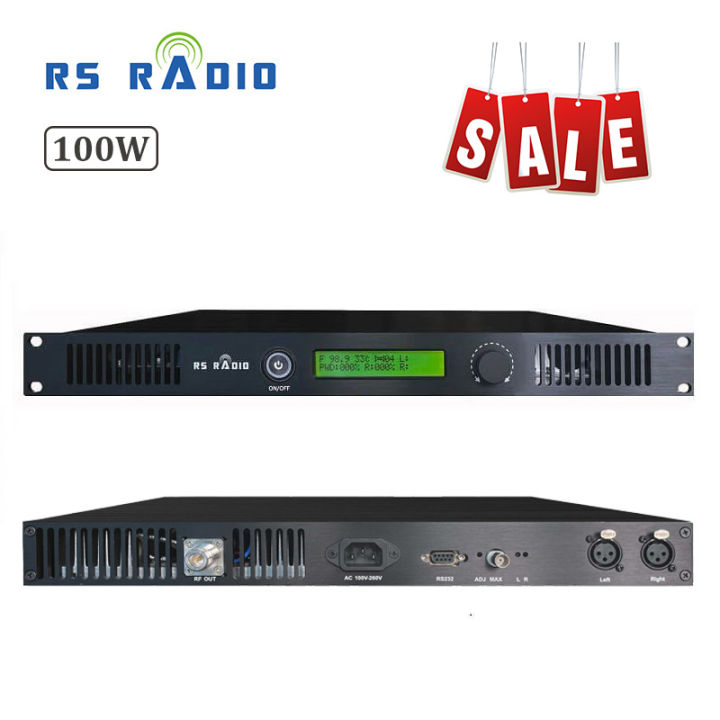 100W FM Transmitter RS RADIO - FM Transmitter | Lazada PH