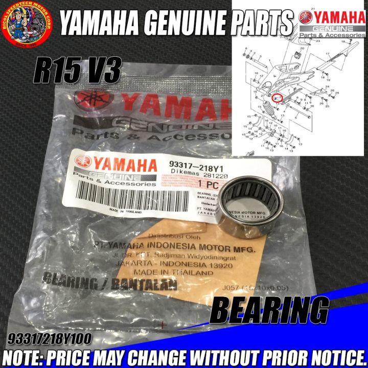 R15 V3 BEARING (YGP) (Genuine: 93317-218Y1) | Lazada PH