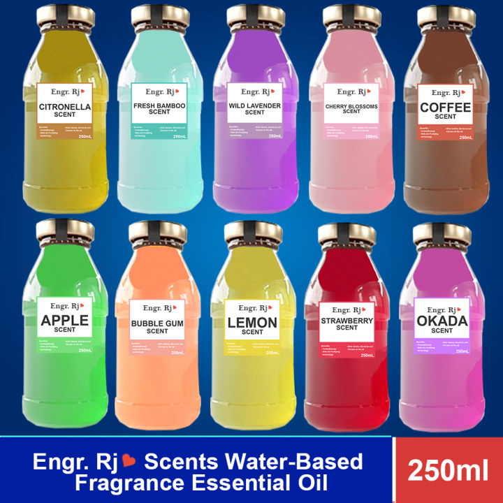Engr. Rj Hotel Premium Scents 250ml Fragrance Essential Oil Air ...