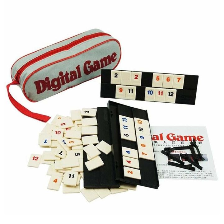 PUZHE Classic Family Israel Mahjong Party Digital Game Rummy Tile ...