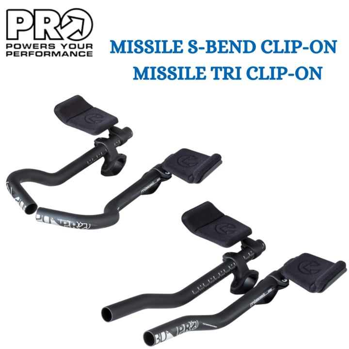 PRO Missile AL Tri Clip-On Aerobar shimano S-Bend Clip-On Aerobar ...