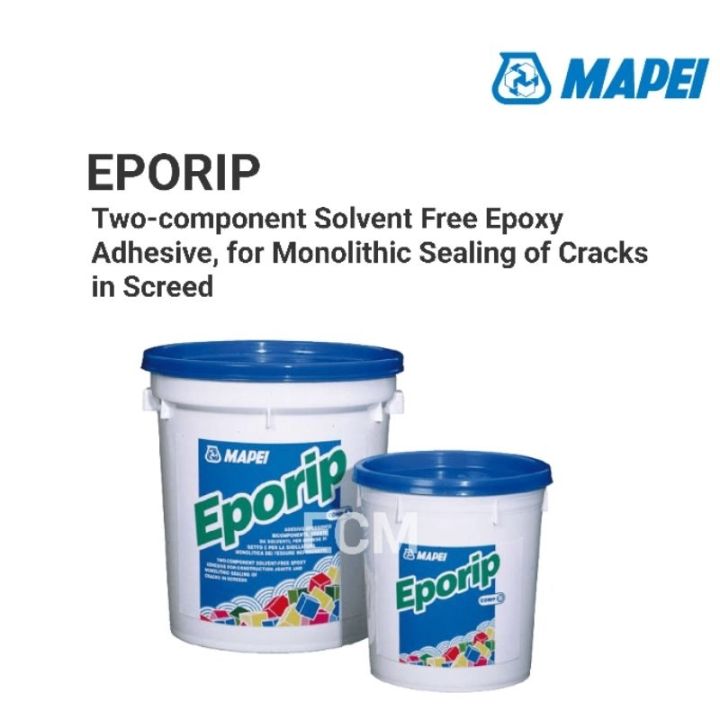 MAPEI EPORIP (10KG) Two-component Solvent Free Epoxy Adhesive, for ...