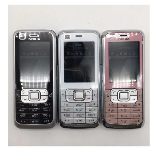 สำหรับ Nokia 6120c 6120โทรศัพท์มือถือคลาสสิกปลดล็อก3G FM 2.0 ''2MP ...