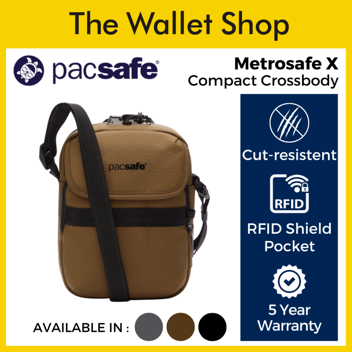 Pacsafe Metrosafe X Anti-Theft Compact Crossbody Bag | Lazada Singapore