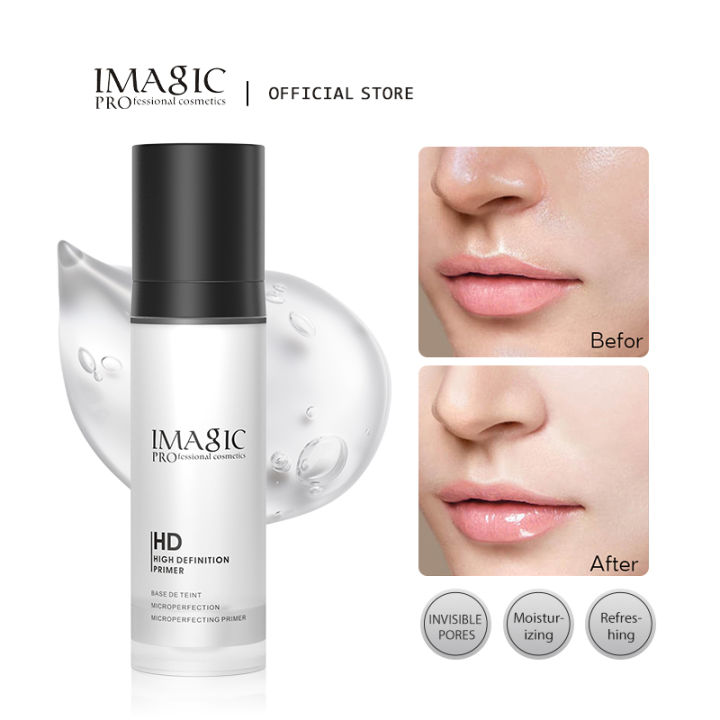 IMAGIC Makeup Primer Moisturizing Concealing Brightening Liquid Primer ...