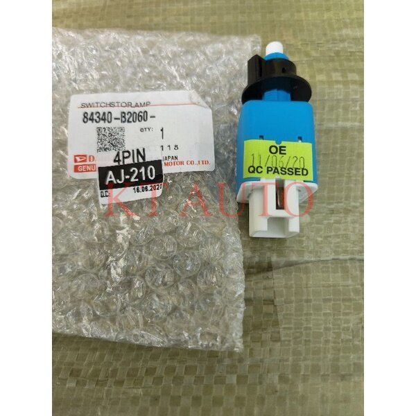 PERODUA MYVI D20N 2018 BRAKE SWITCH STOP LIGHT SWITCH BEZZA 1.3 (4PIN ...