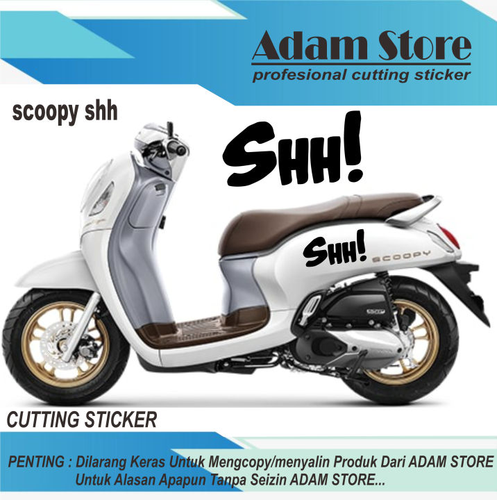 stiker sticker motor scoopy stiker motor honda scoopy stiker cutting ...