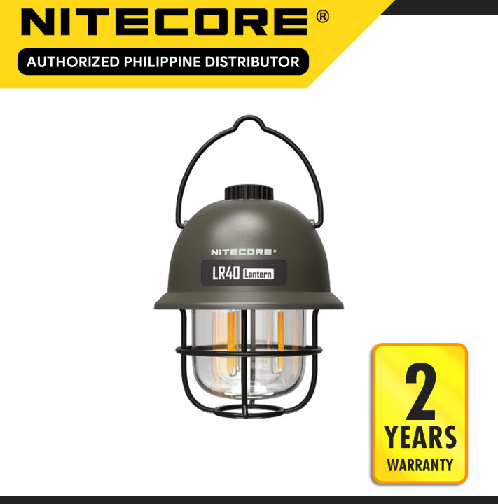 Nitecore LR40 Multifunctional USB-C Rechargeable Camping Lantern ...