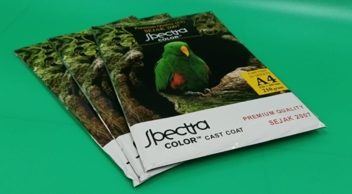 KERTAS / PAPER FOTO SPECTRA 210 GRM A4 | Lazada Indonesia