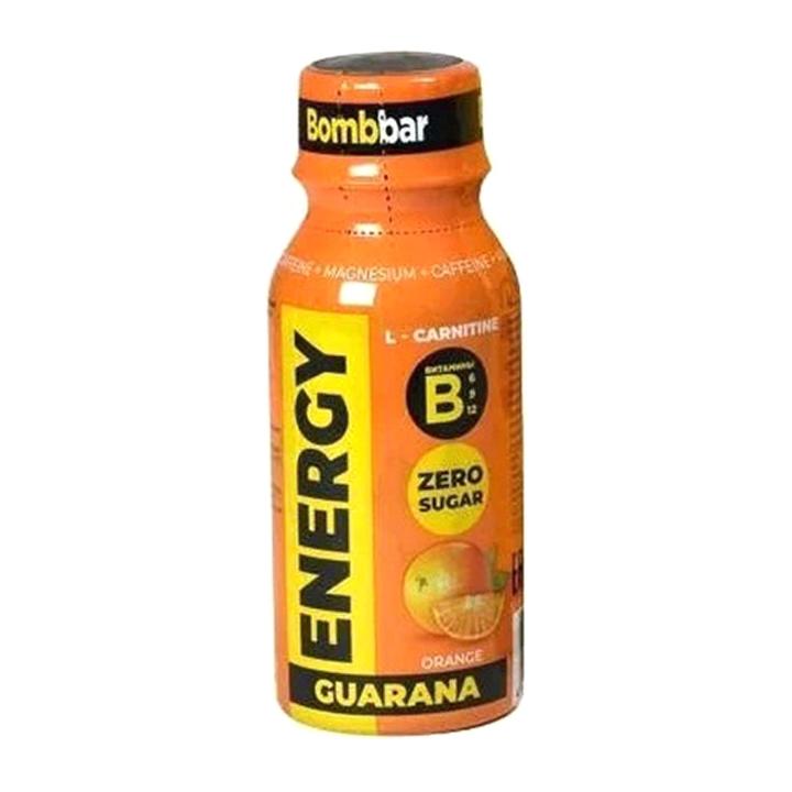 Bombbar Energy Shot L-Carnitine 3500 + Guarana 100ML Orange - Zero ...