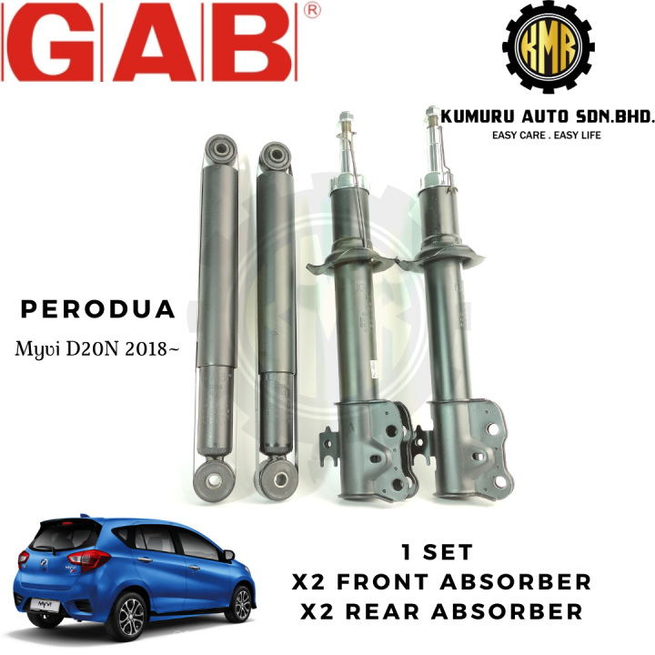 (1@Pair) GAB Gas Front Rear Absorber Perodua Myvi GM3 Myvi D20N Myvi ...