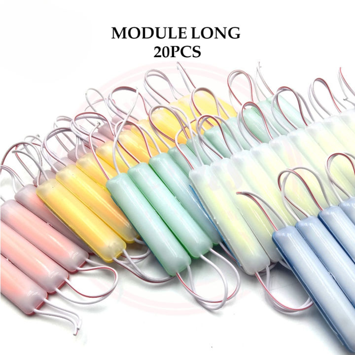 10/20PCS Motorcycle Car Module Long Full Lights Bar Module Led ...