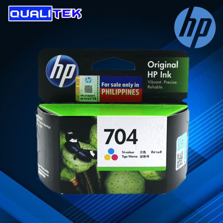 HP 704 COLOR INK ORIGINAL INK | Lazada PH