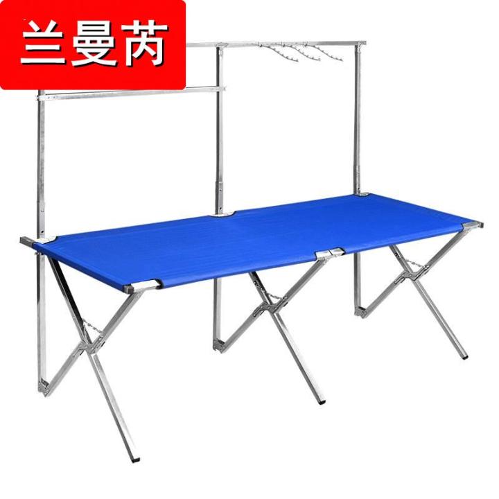 Stall night market stall shelf outdoor folding table canvas shelf push ...