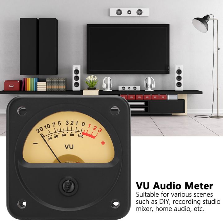 Backlight Vu Meter High‑Accuracy Sound Level Indicator Simple for ...