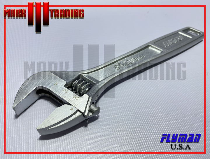 Original Flyman Adjustable Wrench / Yabe Katala 8'' 200mm | Lazada PH