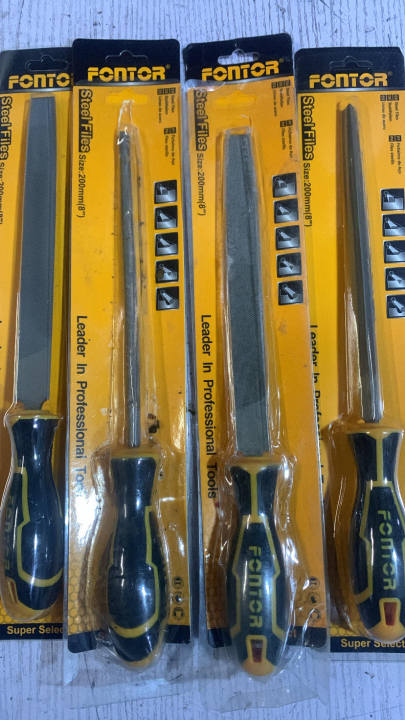 STEEL FILES/KIKIL SET (FLAT/SEMI-CIRCLE) | Lazada PH