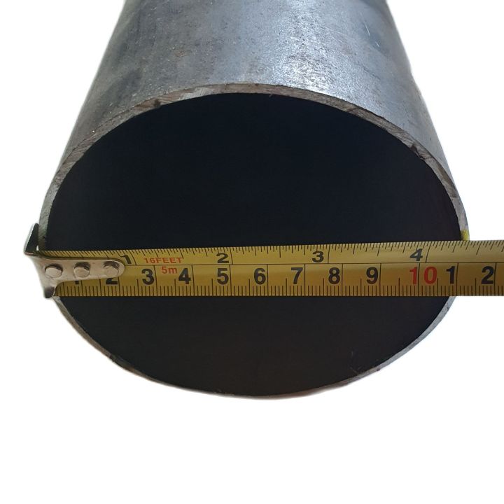 Pipa Besi Hitam 4 Inch Tebal 2mm Panjang 1 Meter | Lazada Indonesia