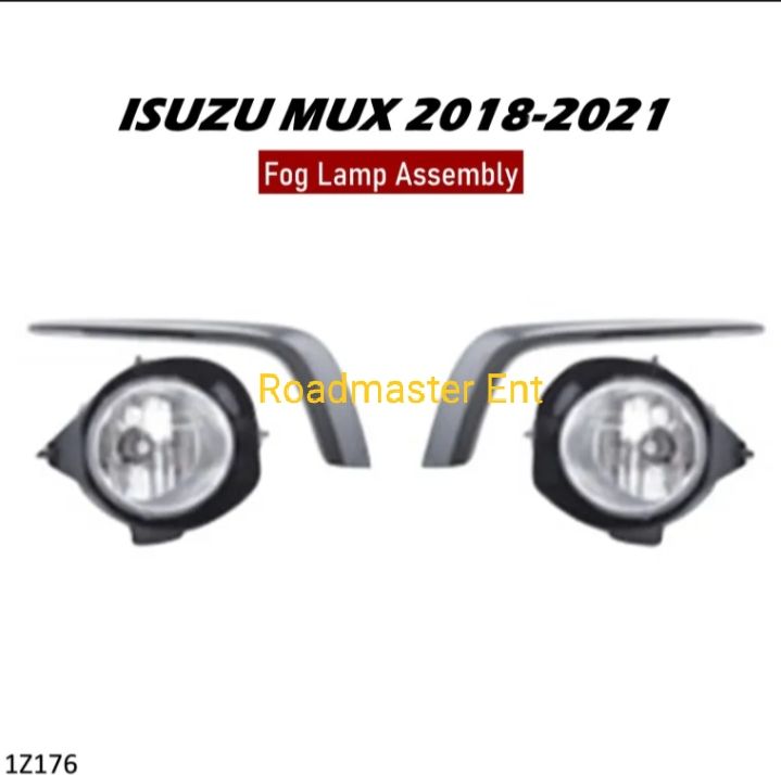 Isuzu MUX 2018 2019 2021 Fog Lamp Assembly Fog Light Assembly Bumper ...