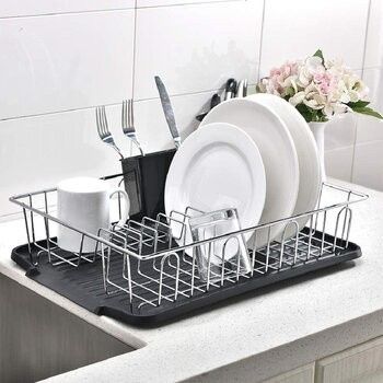 Rak Piring Dapur Minimalis Rak peniris piring dish drainer rack MS17 ...