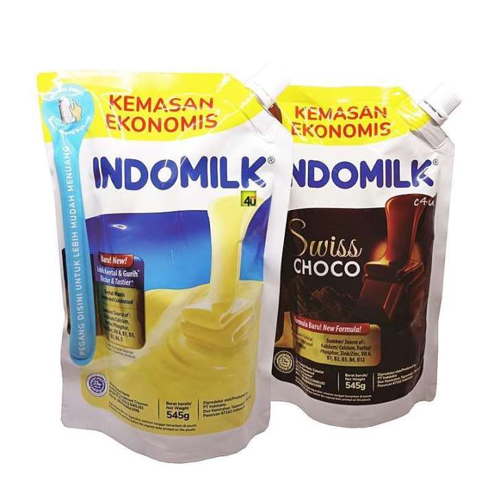 Susu Indomilk Pouch Choco Swiss and Creamy Original / 545 gr | Lazada ...