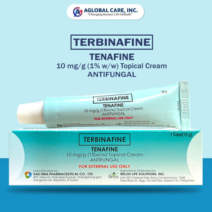 Terbinafine 15g cream ( Tenafine) Antifungal (Generic of Lamisil ...