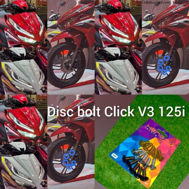 honda click accessories Honda click visor windshield ♣DISC Bolt HENG ...