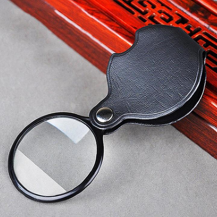 LEI Pocket Mini 5X50mm Folding Jewelry Magnifier Magnifying Eye Glass ...