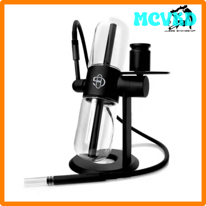 Juses's 360° Rotation Gravity Shisha Set with Glass Chale Sheesha ...