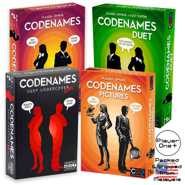 Codenames Strategy Word Card Game Spy Game Family Fun Party Games ...