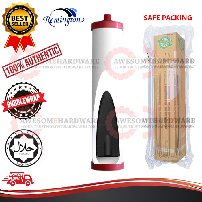 (WITH CARBON) REMINGTON 10" CTC CERAMIC WATER FILTER CANDLE CARTRIDGE ...