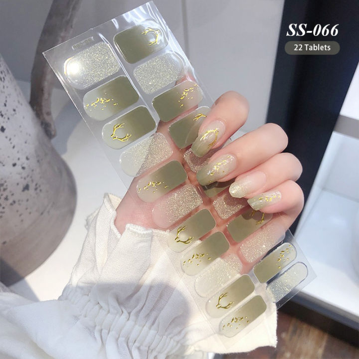 Ur Đường 1 Tấm Dán móng tay lấp lánh bọc hoàn toàn Dán Cho Móng Tay ...